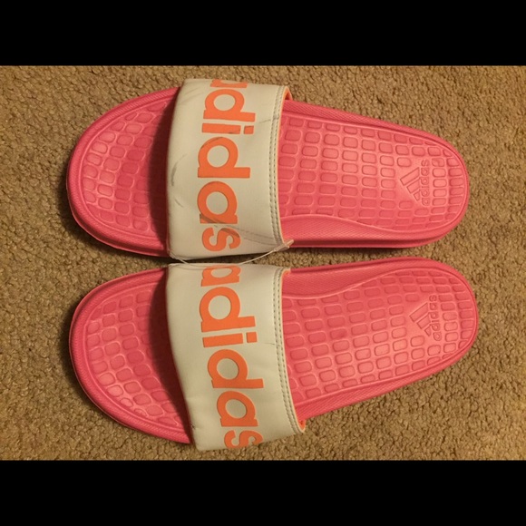 adidas | Shoes | Hot Pink Adidas Flip Flipsize 6 | Poshmark